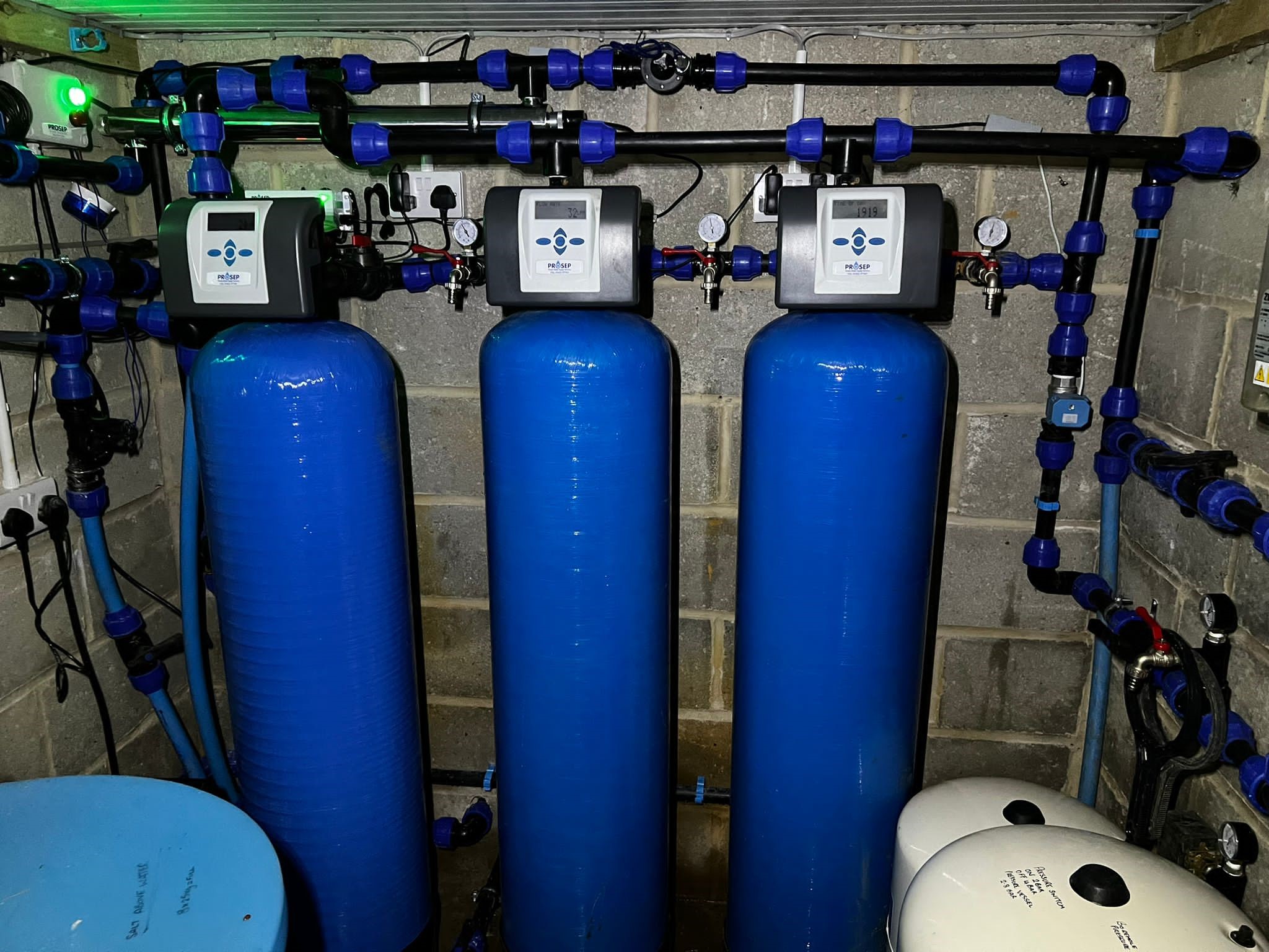 North Yorkshire Farm borehole | High Iron | Prosep Filter Services